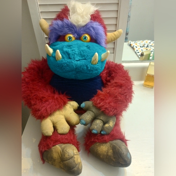 My Pet Monster | Toys | My Pet Monster Vintage 986 Football Monster ...